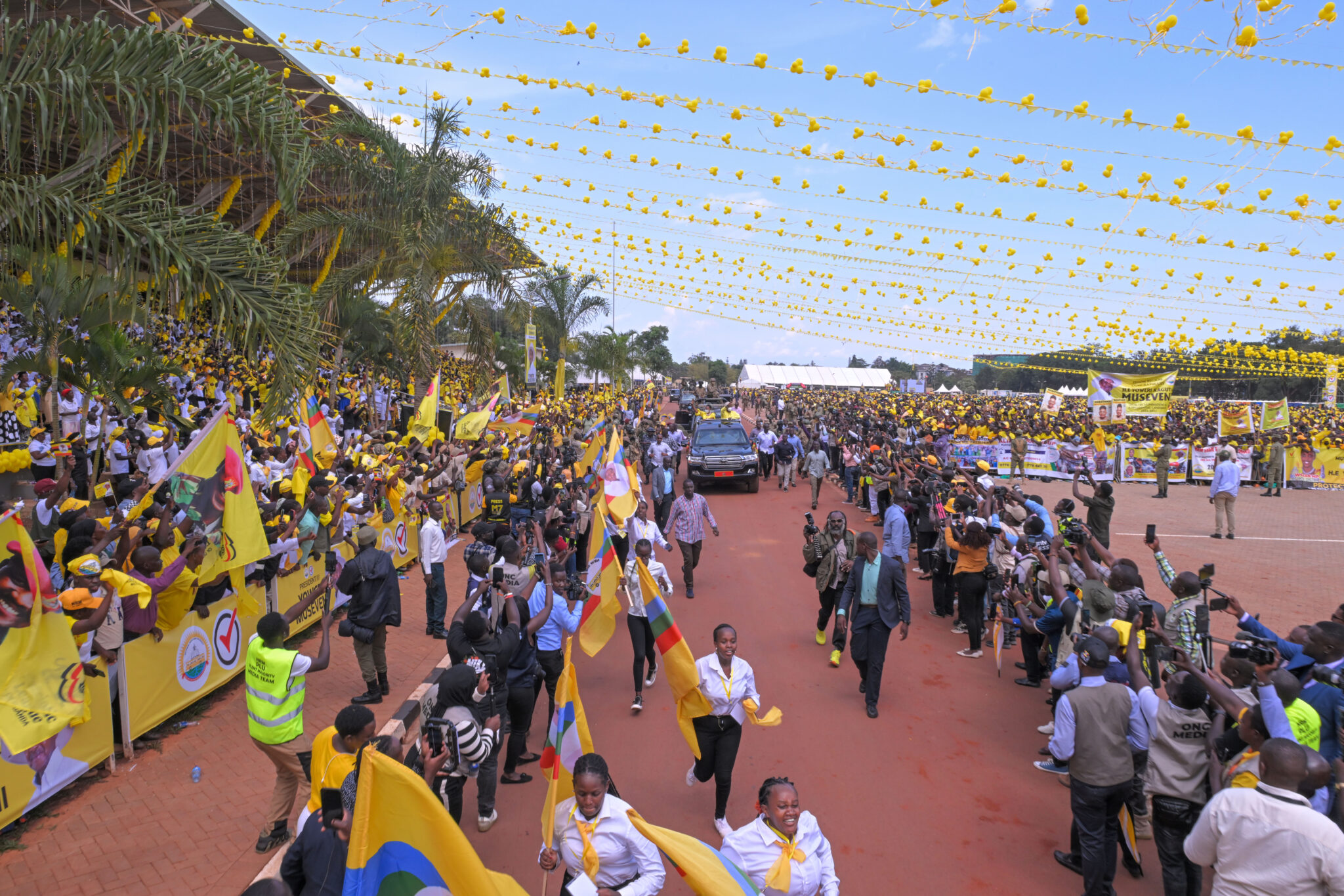 PICTORIAL! NRM hands flag to Museveni to lead party’s bid for another ...
