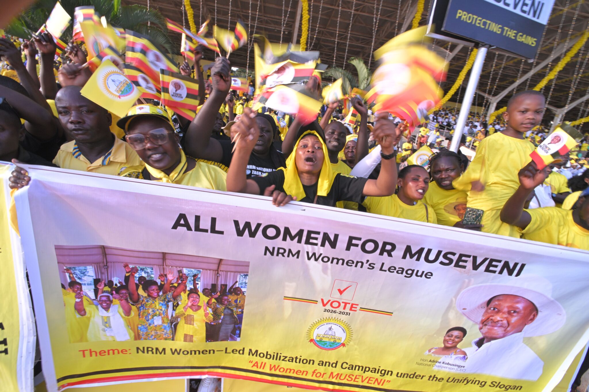 PIRCTORIAL! NRM hands flag to Museveni to lead party’s bid for another ...